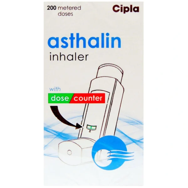 Asthalin 100mcg Inhaler - Hindustan Pharmacy