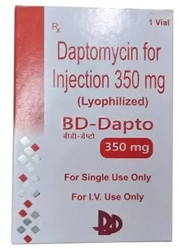 BD Dapto 350mg Injection - Hindustan Pharmacy