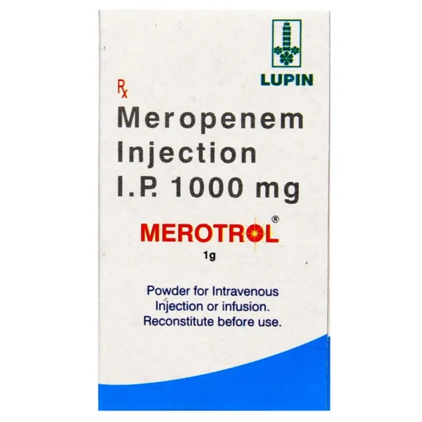 Merotrol 1gm Injection - Hindustan Pharmacy
