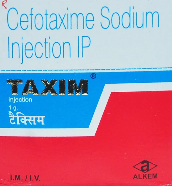 Taxim 1gm Injection - Hindustan Pharmacy