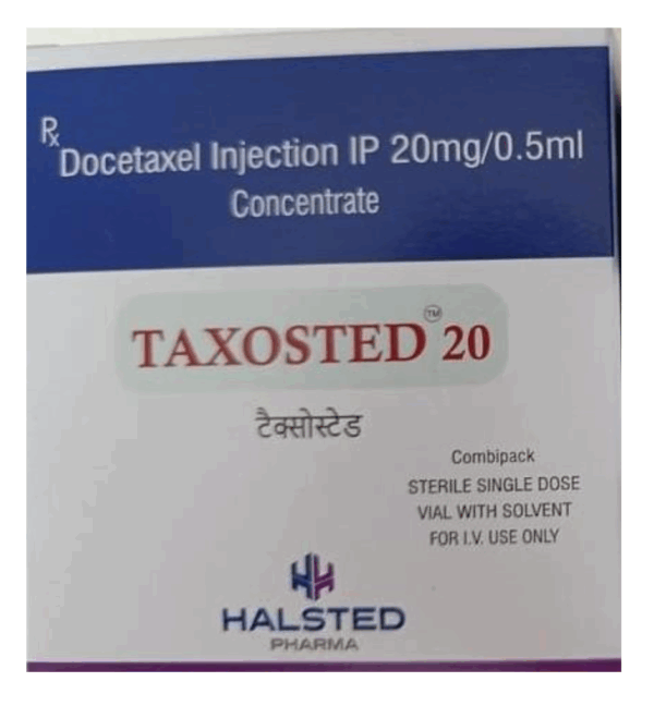 Taxosted 20mg Injection - Hindustan Pharmacy