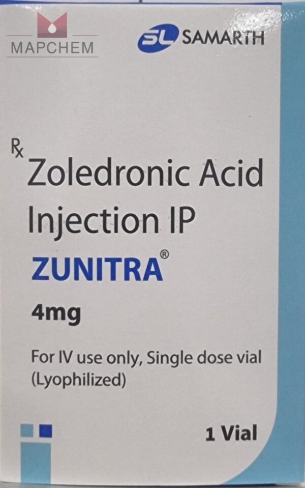 Zunitra 4mg Injection - Hindustan Pharmacy