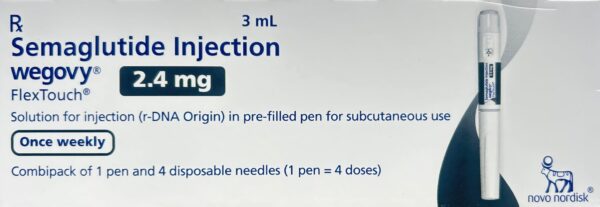 Wegovy 2.4mg Injection Flextouch - Hindustan Pharmacy